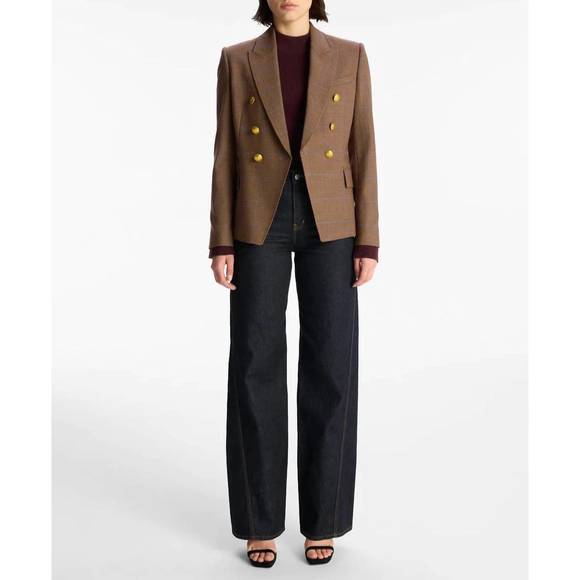 A.L.C. | Jackets & Coats | New Alc Chelsea Jacket In Chestnut Multi ...